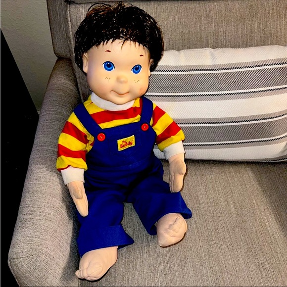 Hasbro | Toys | Vintage 986 Hasbro My Buddy Doll Blue Eyes Brown Hair ...